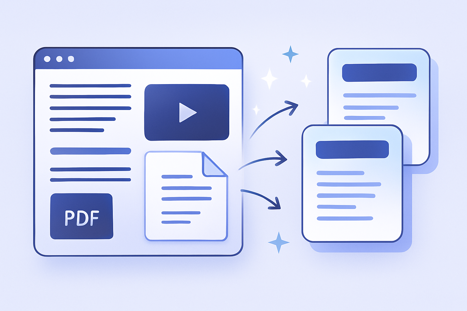 AI FlashCards - Transform Any Content into Instant Study Cards